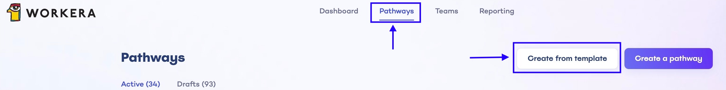 How To Create Pathways From a Template – Workera
