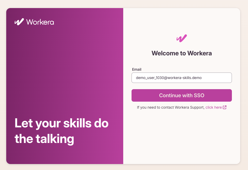 Sign In to Workera Using Single Sign-On (SSO) – Workera